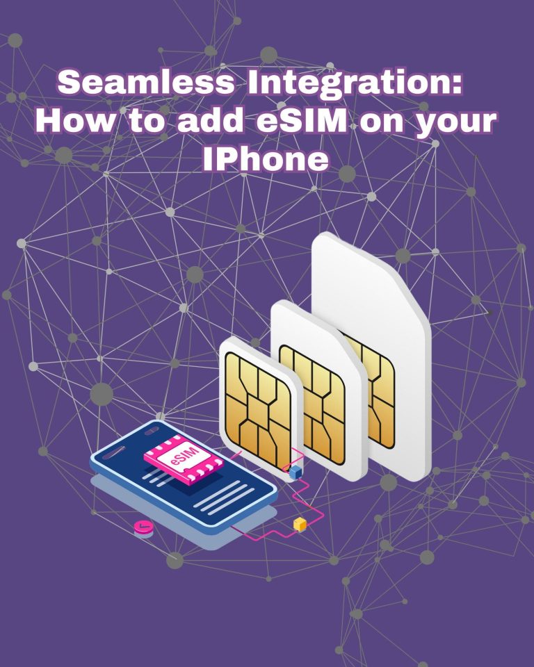 Seamless Integration: How to add eSIM on your iPhone – AERO-E esim