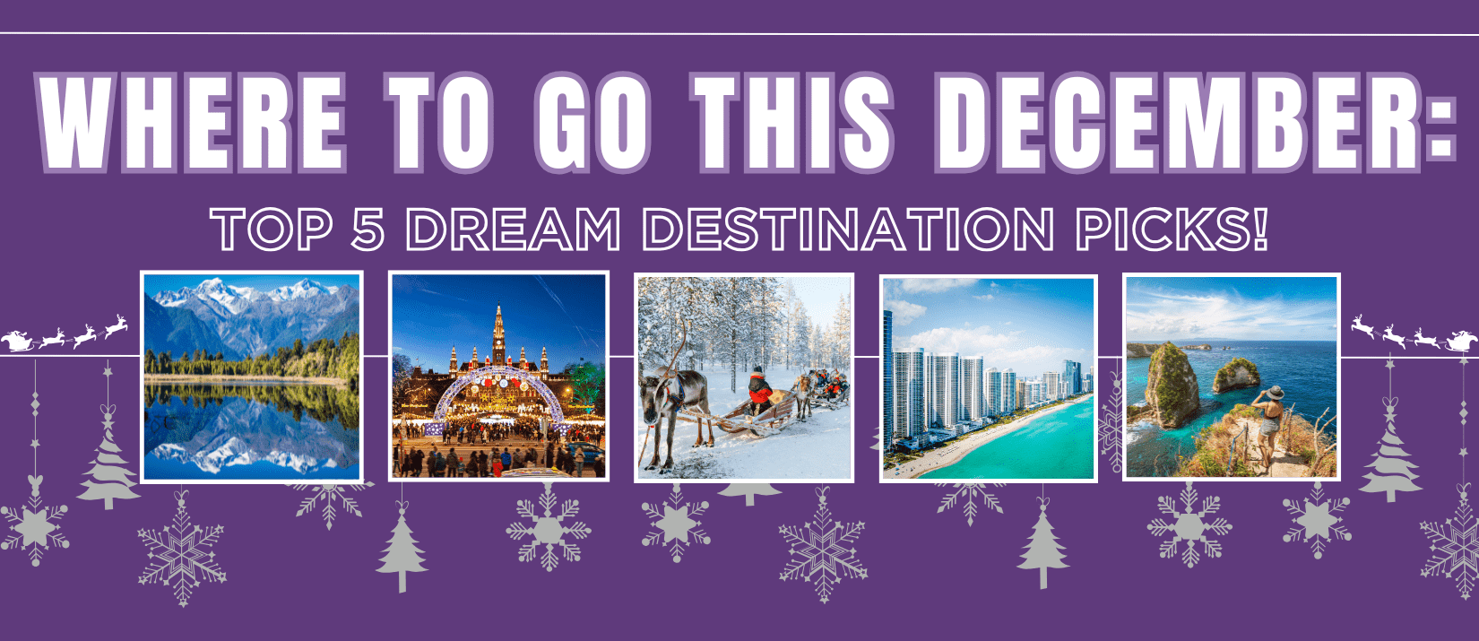 Where to Go This December: Top 5 Dream Destination Picks! – AERO-E esim